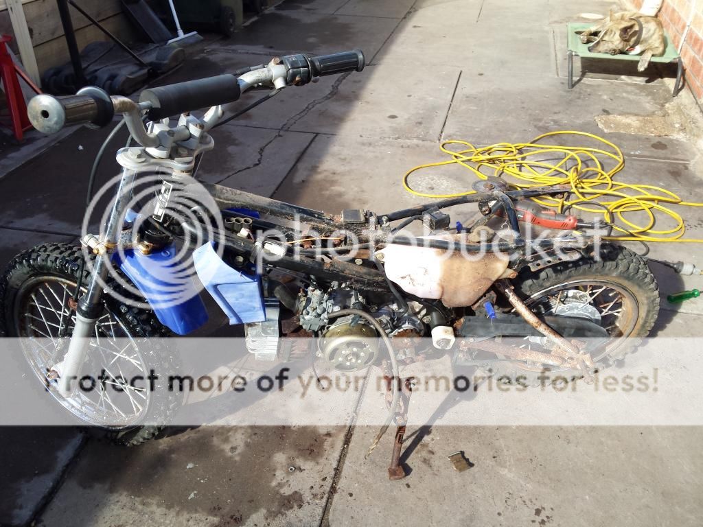 Jianshe Coyote PY80 build, china PW80 copy | Mini Dirt Bikes & Pit ...